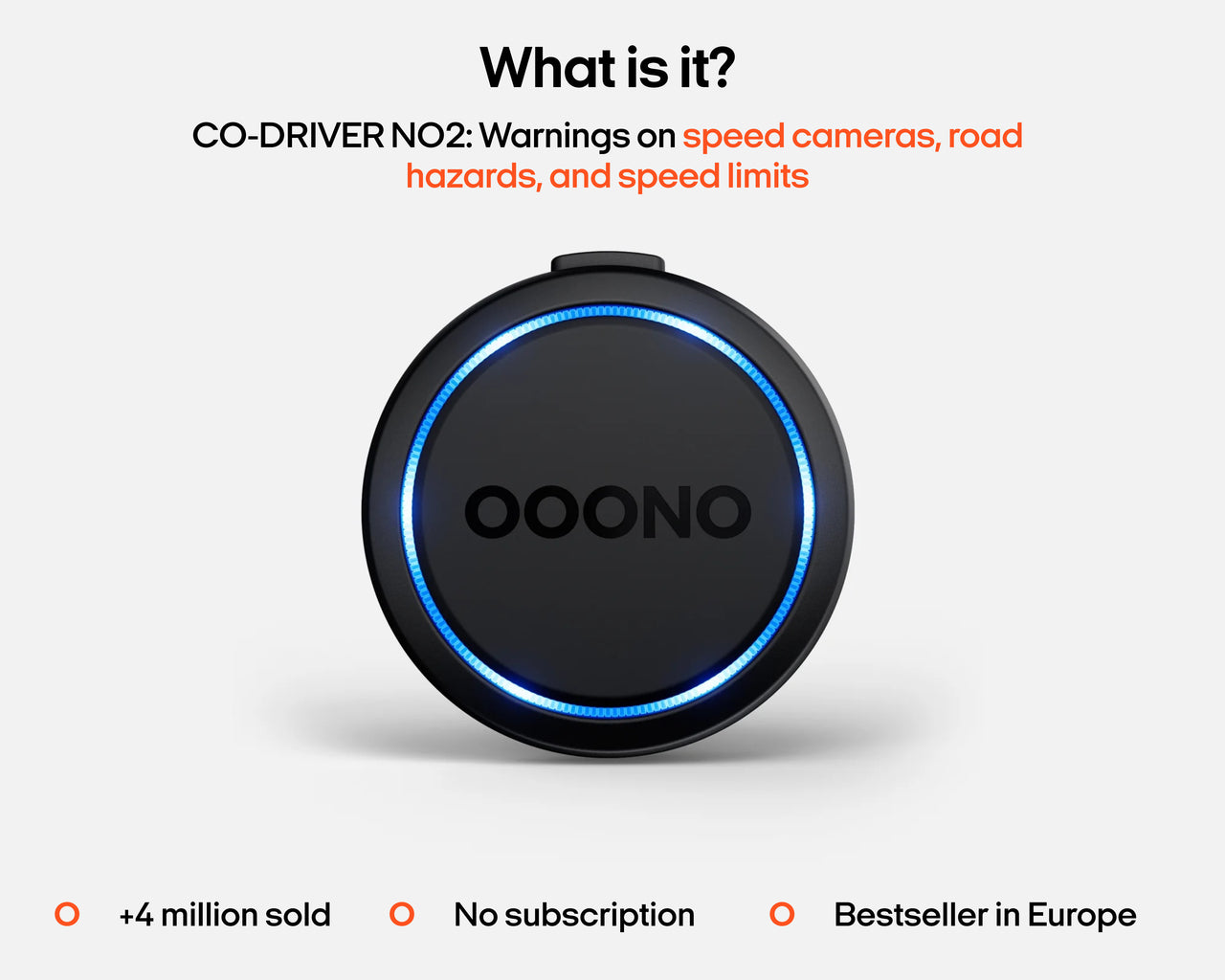 CO-DRIVER NO2 - Live traffic information like never before